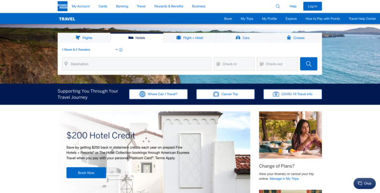 Booking a trip with American Express Travel - CreditCards.com